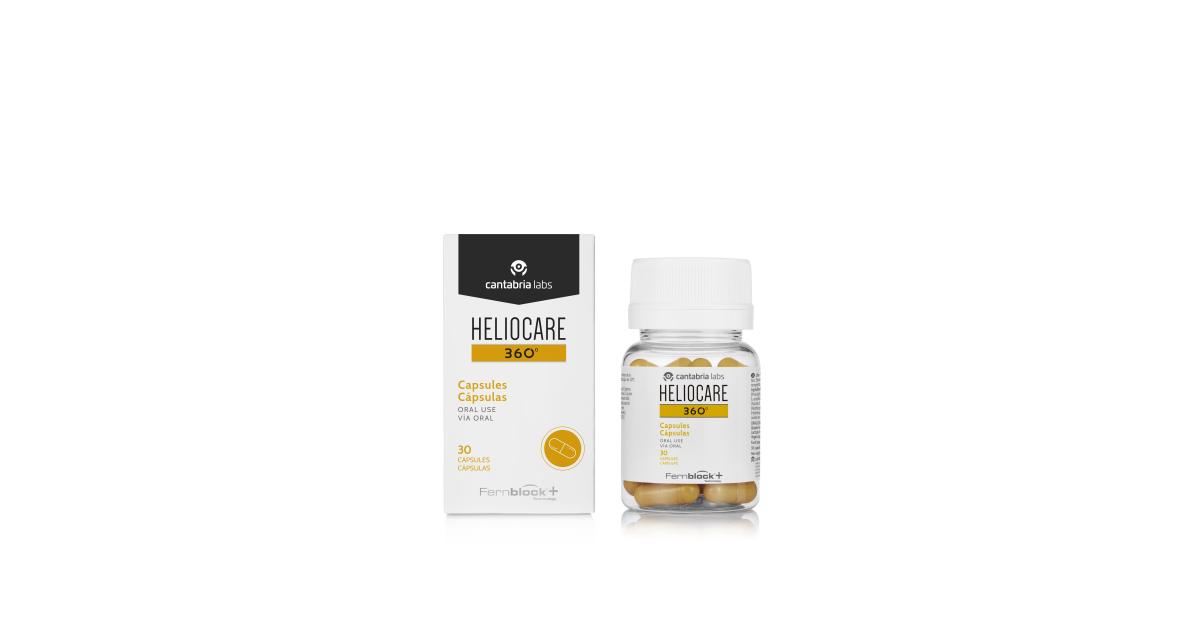 Heliocare 360 Oral Capsules Sunblock | Sunscreen Capsules | 11012 | The ...