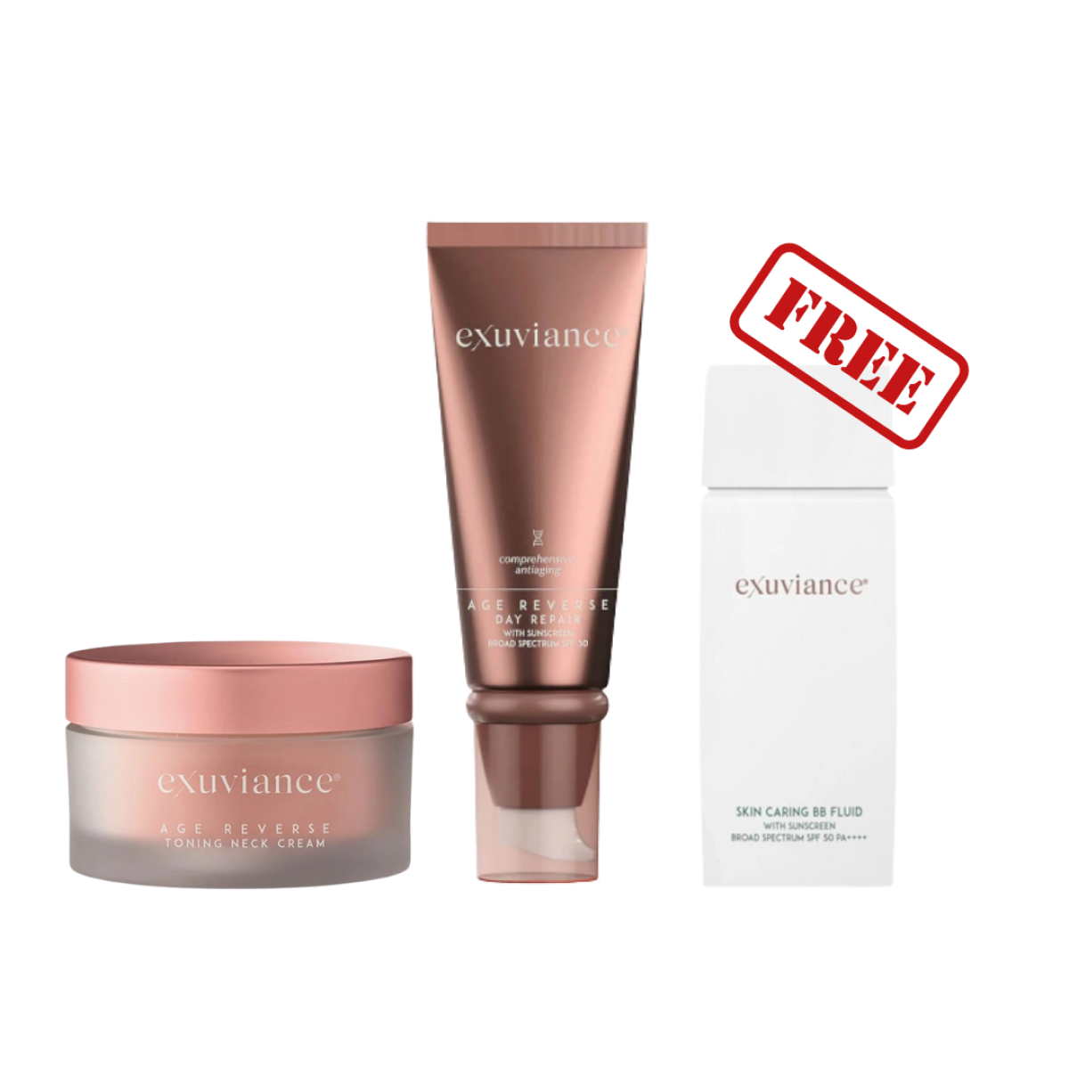 Exuviance Age Reverse Day Repair SPF 30 + Exuviance Age Reverse Neck ...